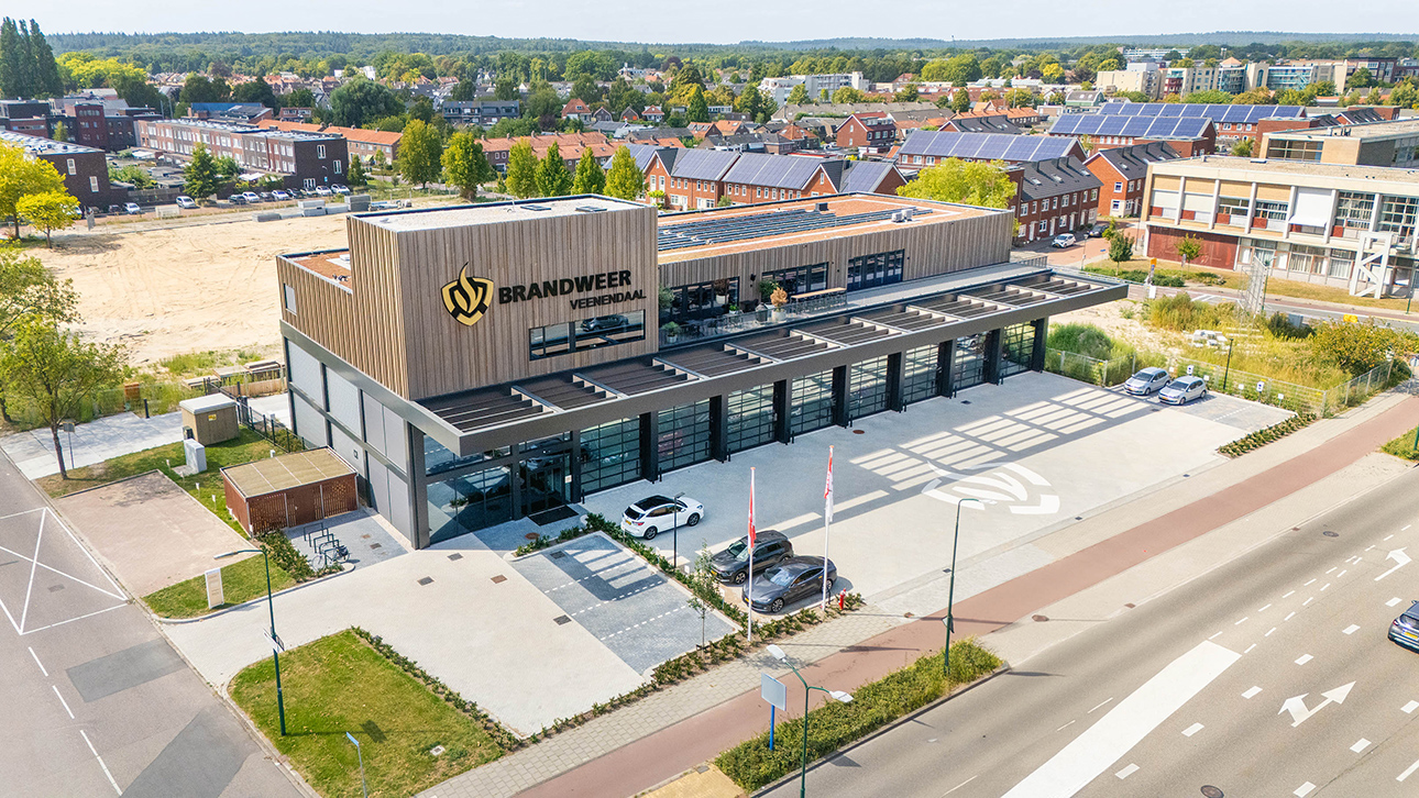 FALK Sandwichpanelen | Brandweerkazerne in Veenendaal | FALK®